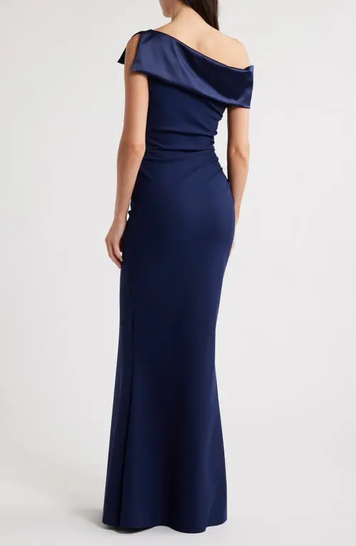 Chiara Boni La Petite Robe Koppany Mermaid Gown - Blue Notte