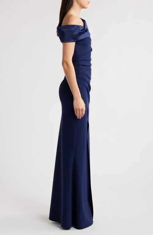 Chiara Boni La Petite Robe Koppany Mermaid Gown - Blue Notte