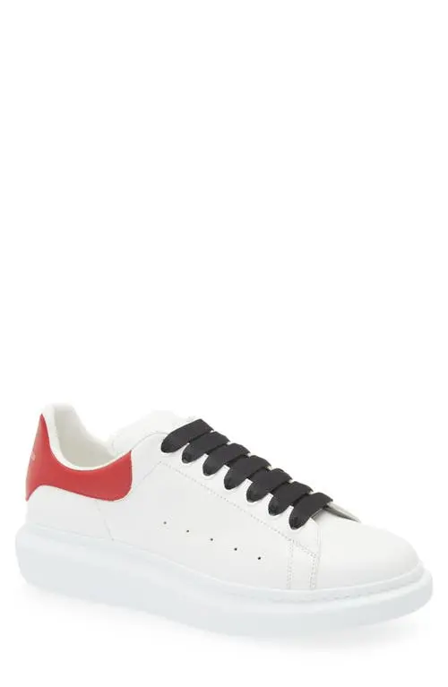 Alexander McQueen Oversize Sneaker - Off White/ Chilli