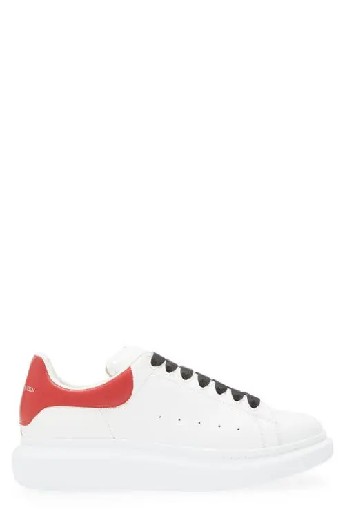 Alexander McQueen Oversize Sneaker - Off White/ Chilli