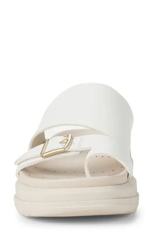 BARETRAPS Henrika Slide Sandal - Off White Leather