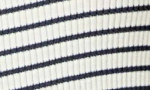 English Factory Square Neck Stripe Button-front Shirt