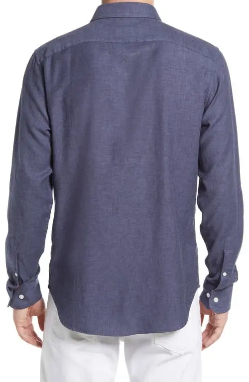 Bonobos Slim Fit Stretch Linen & Cotton Button-up Shirt