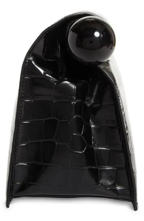 Jacquemus La Pochette Rond Carré Clutch - Black 990
