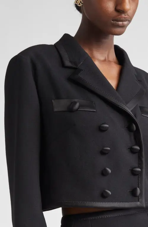 Dolce & Gabbana Double-breasted Crop Jacket