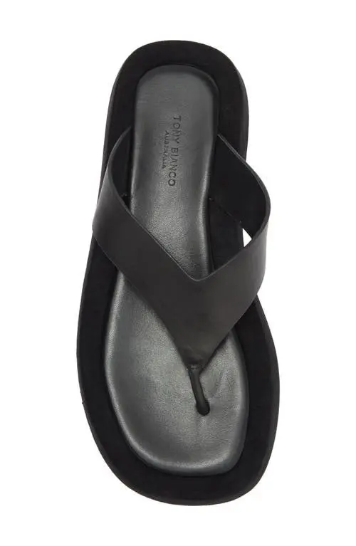 TONY BIANCO Ives Flip Flop - Black Como