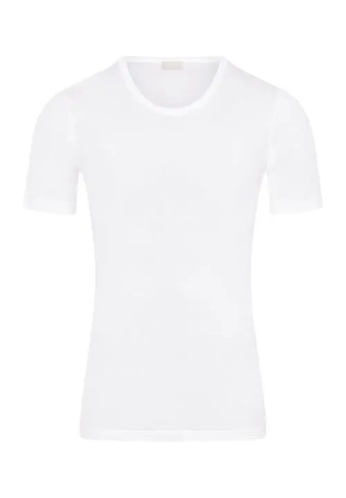 Hanro Cotton Pure Fitted Cotton Crew Neck T-shirt