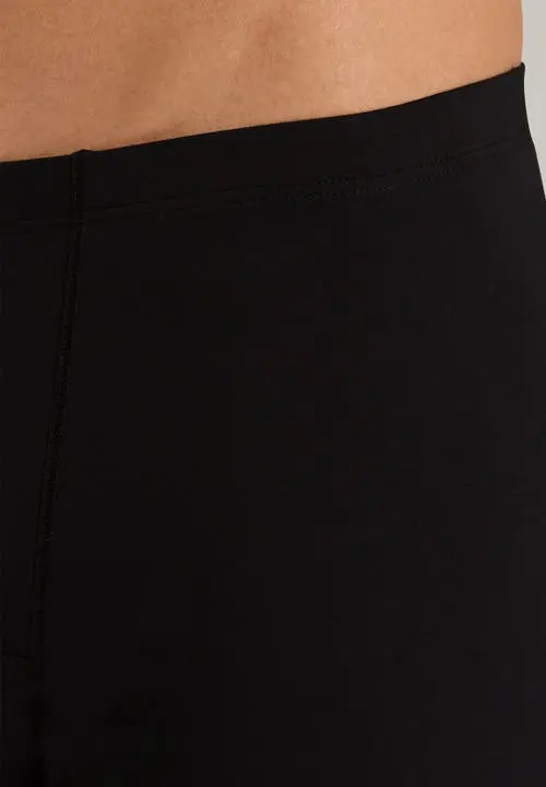 Hanro Cotton Sensation Long Leg Boxer Brief With Fly