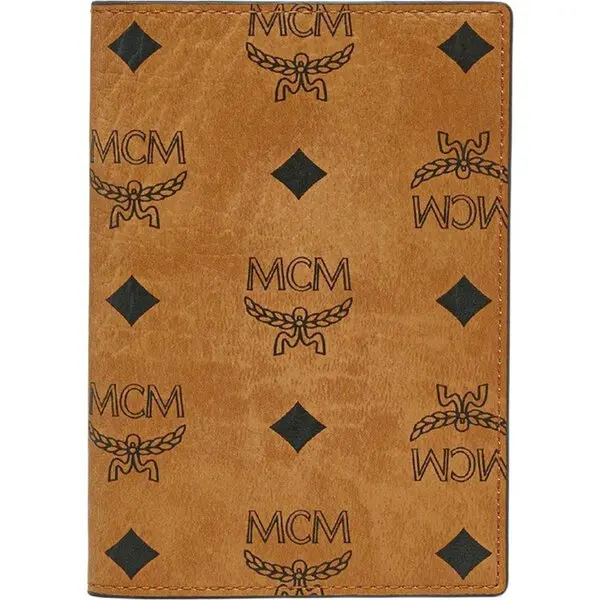 Mcm Ottomar Passport Holder In Visetos