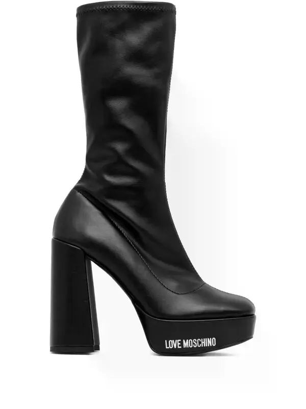Moschino 120mm Platform Boots