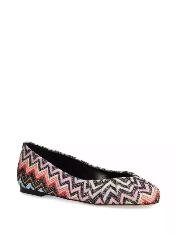 Missoni Zigzag Ballerinas