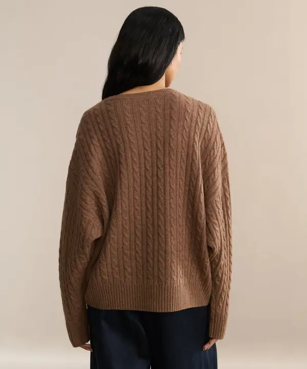 Jenni Kayne Nell V-neck Sweater - Brown