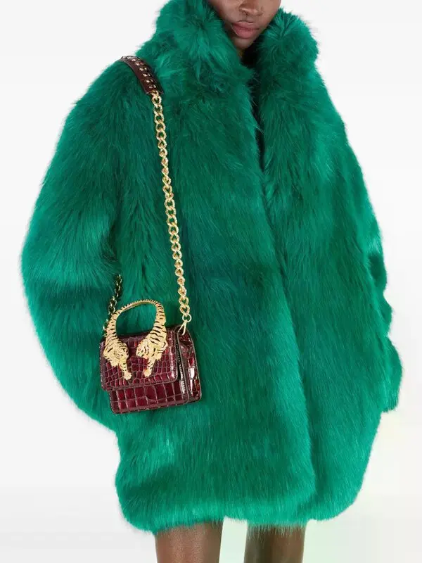 Roberto Cavalli Crocodile-print Mini Bag - Red