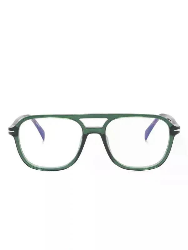 DB EYEWEAR BY DAVID BECKHAM Db1182 Eyeglasses - Xgw Green Havana