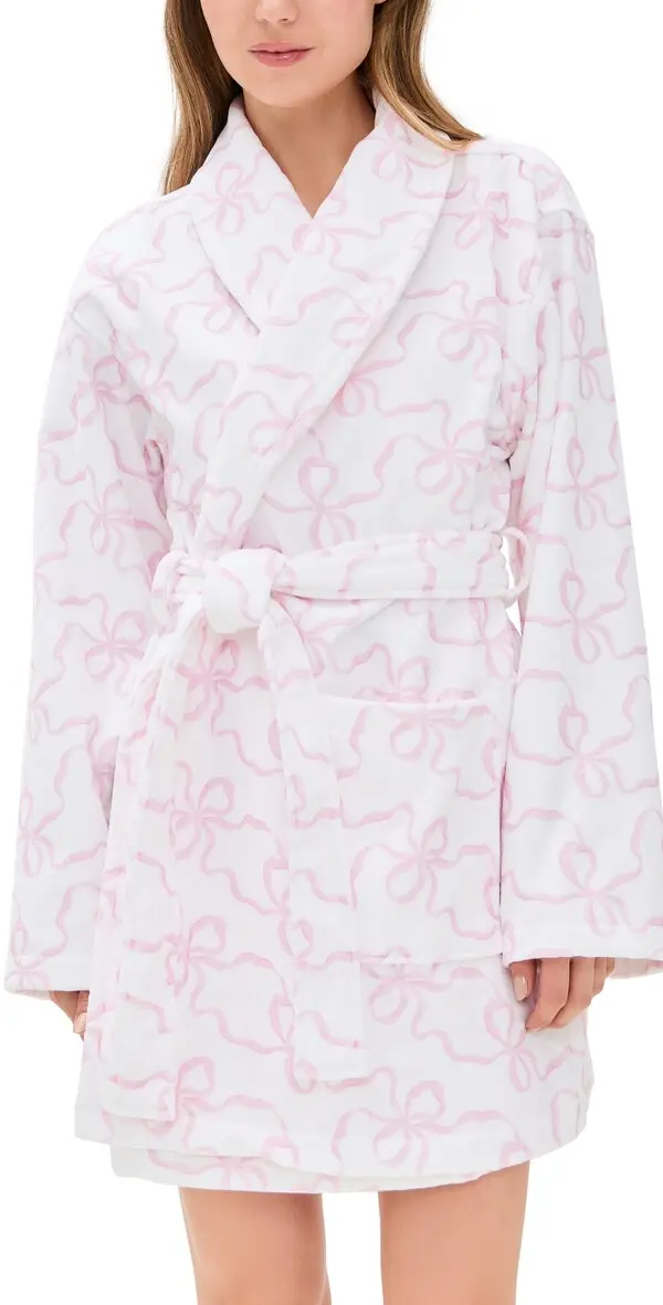 LoveShackFancy Indie Robe - Pink Bonnet