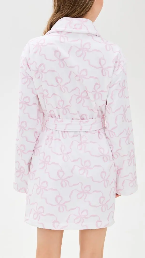 LoveShackFancy Indie Robe - Pink Bonnet