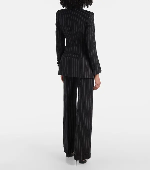 Dolce & Gabbana Striped Wool Blazer