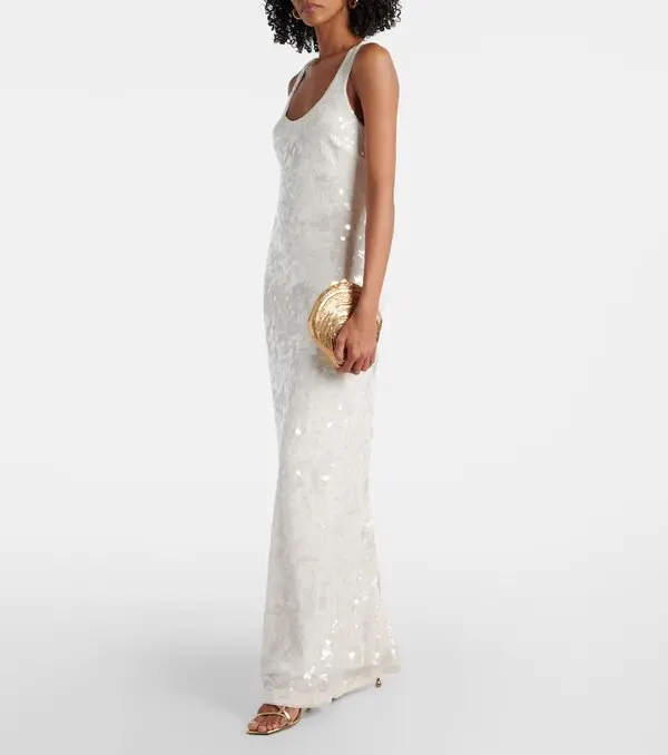 Simkhai Cove Shell Clutch