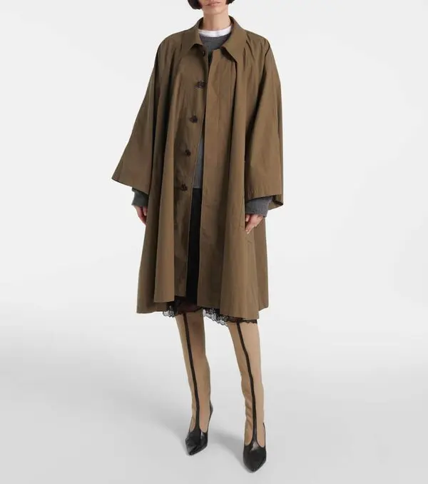 THE ROW Mesh And Leather Knee-high Boots