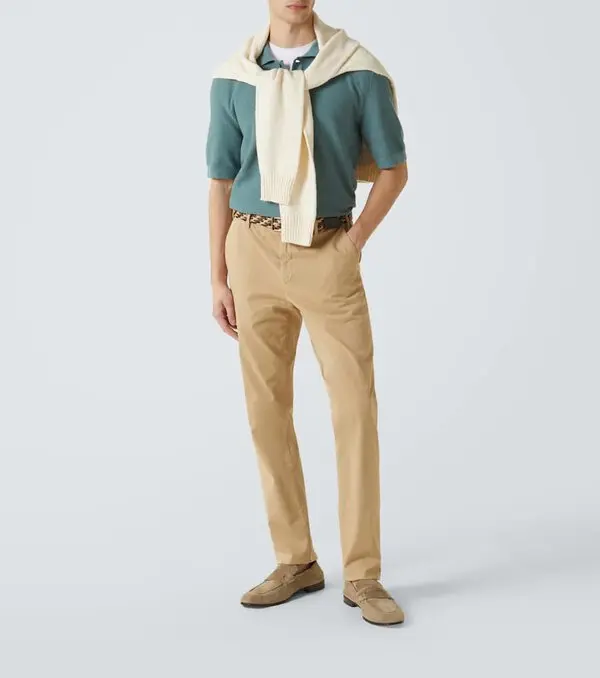 Canali Cotton Twill Chinos