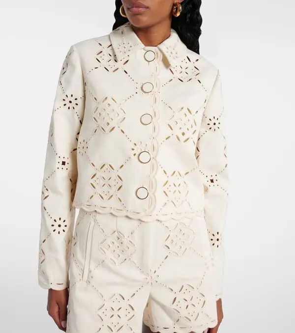 Veronica Beard Adelaide Laser-cut Jacket