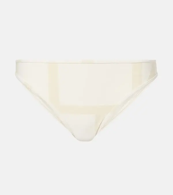 TOTEME Monogram Bikini Bottoms - White