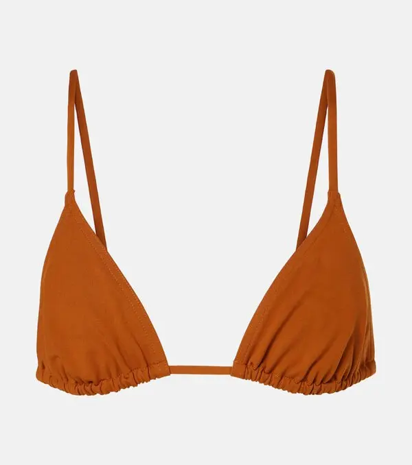 ERES Mouna Halterneck Bikini Top - Brown