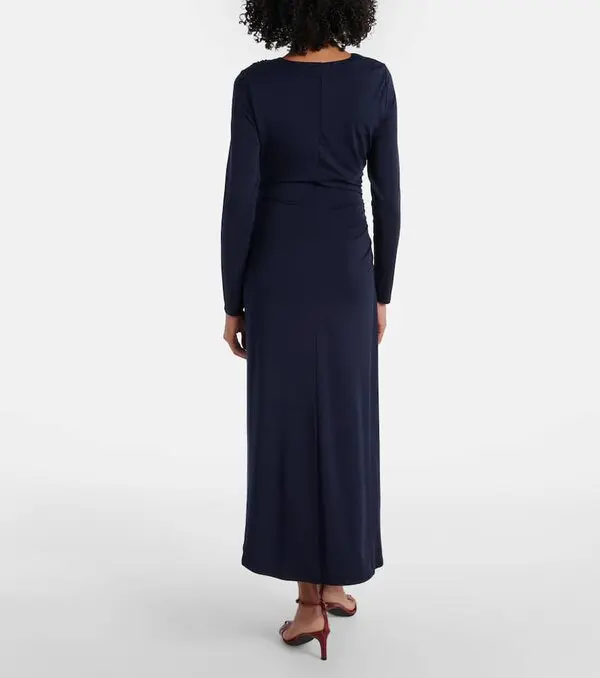 Veronica Beard Gathered Midi Dress