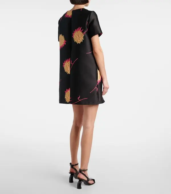 La DoubleJ Swing Jacquard Minidress