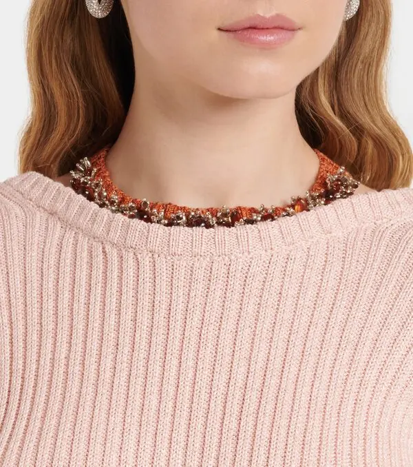 Dries Van Noten Embroidered Sweater