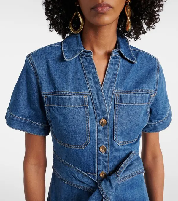 Veronica Beard Tabby Shirt Dress