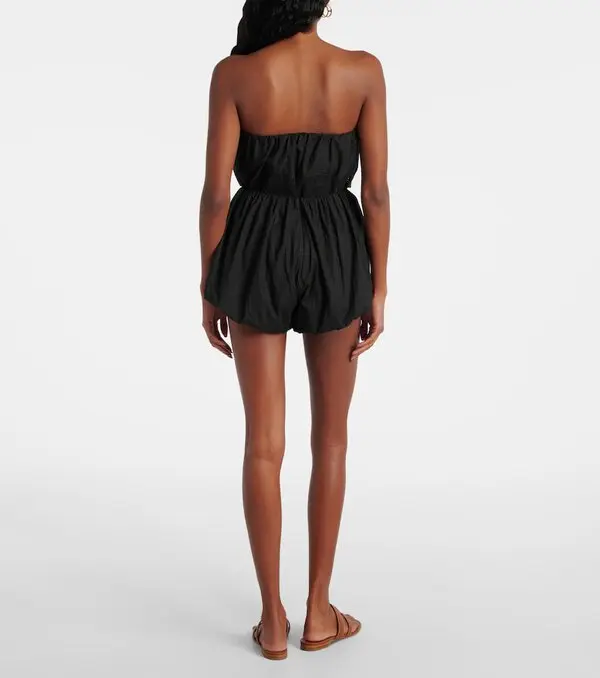 Posse Aurelia Cotton Shorts - Black