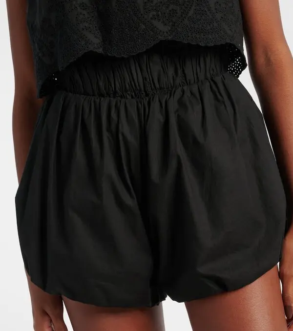 Posse Aurelia Cotton Shorts - Black