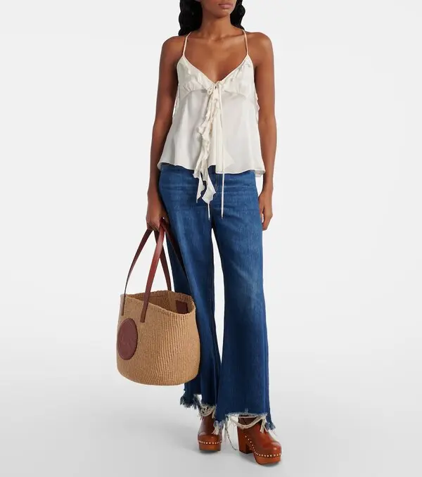 Chloé Horse Medal Large Basket Bag