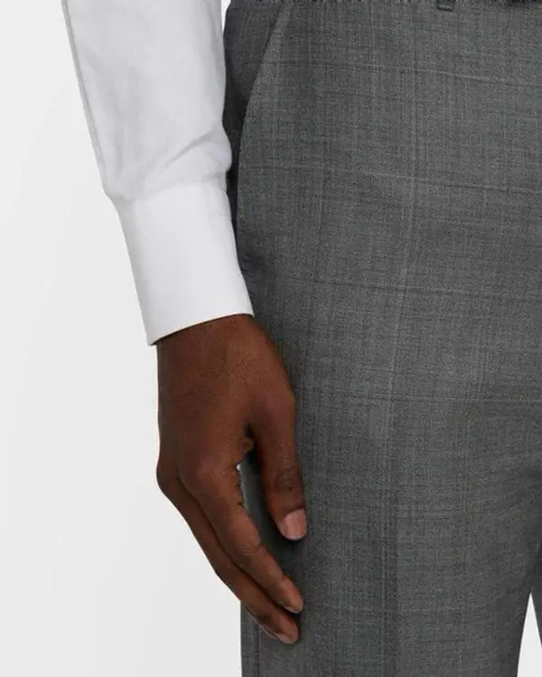 Zegna Apos;s Windowpane Couture Suit