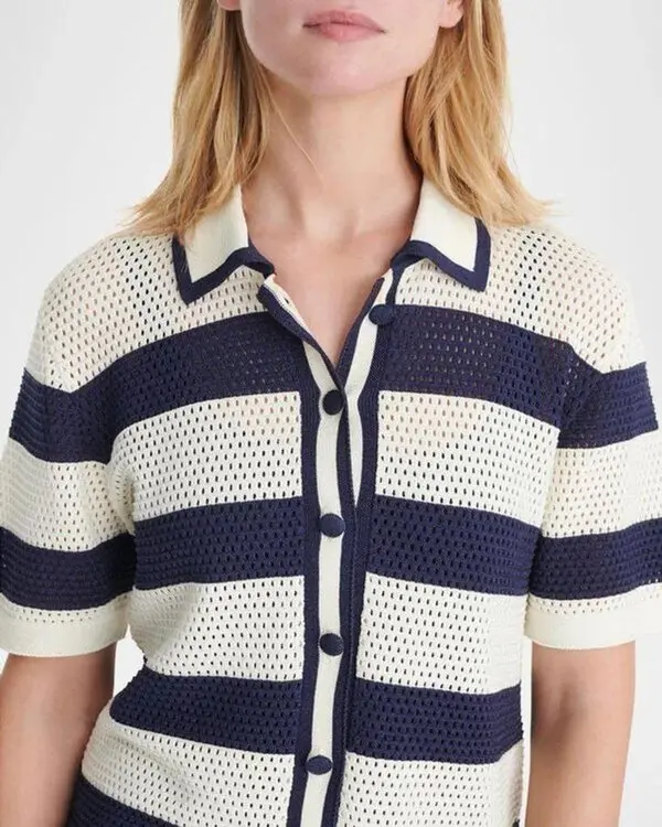 ERES Mouette Striped Knit Top