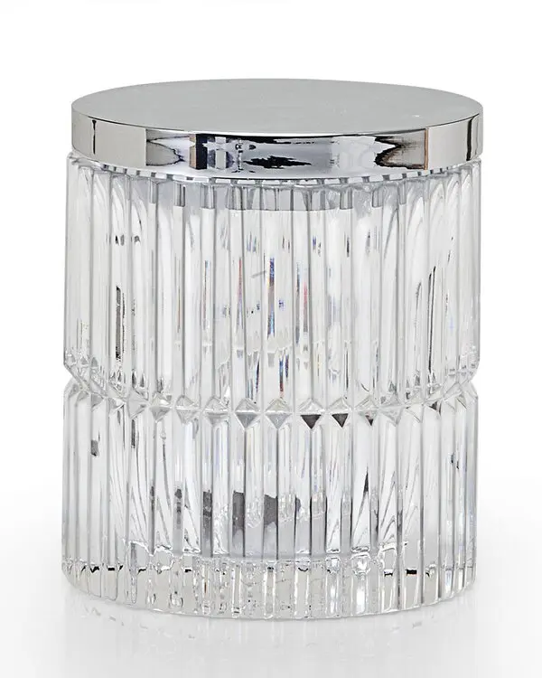 LABRAZEL Prisma Clear Crystal Canister - Chrome