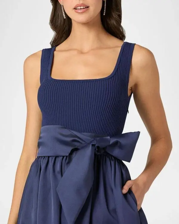 Shoshanna Mercer Two-tone Gown