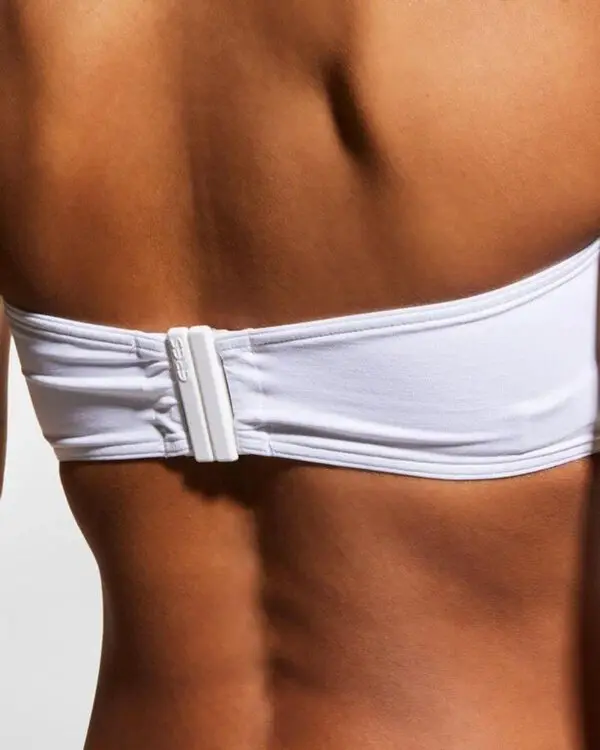 ERES Show Bandeau Bikini Top - Blanc