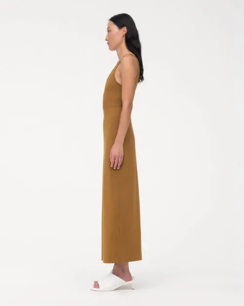 Another Tomorrow Tube Skirt - White