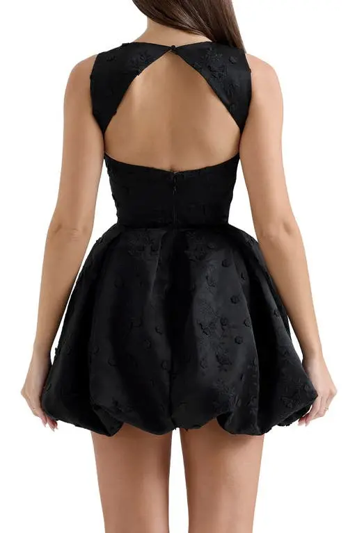 House Of Cb Melika Bubble Hem Minidress