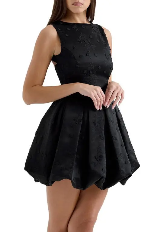 House Of Cb Melika Bubble Hem Minidress