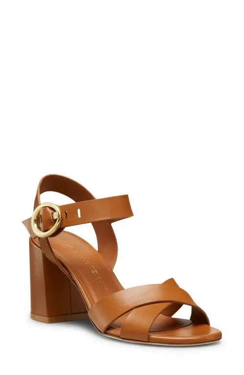 STUART WEITZMAN Benni Ankle Strap Sandal - Macchiato