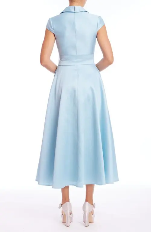 Badgley Mischka Cap Sleeve Cocktail Dress