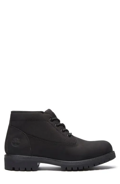 Timberland Premium Waterproof Chukka Boots - Black Nubuck