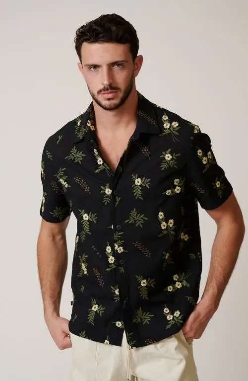 LEISURE LAB Jaco Button Up - Midnight