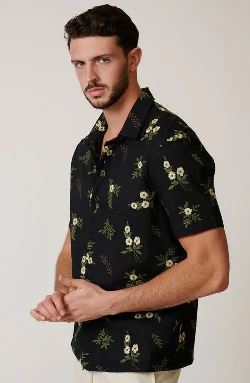 LEISURE LAB Jaco Button Up - Midnight