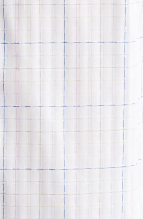 Johnston & Murphy Xc4® Windowpane Print Performance Button-down Shirt