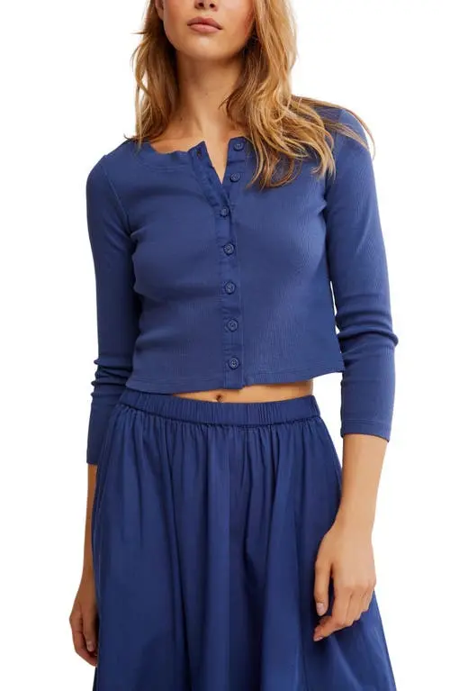 Free People Cardigan And A-line Skirt Set