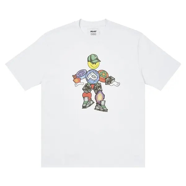 PALACE X Pez Pezman T-shirt - White